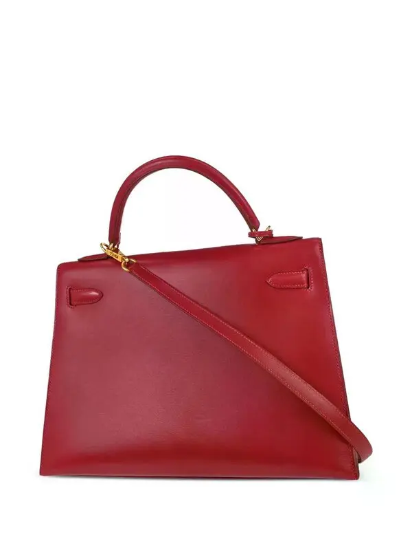 Hermès Kelly 32 Sellier Tote Bag - Red
