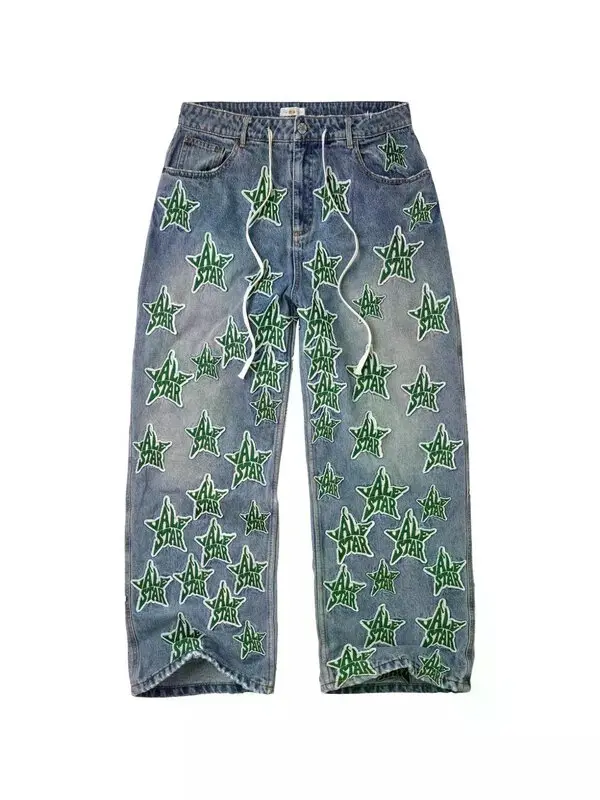 VALE FOREVER Allstar Star-patch Jeans