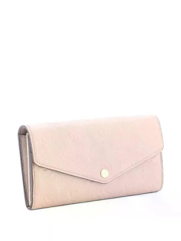 LOUIS VUITTON Sarah Wallet Nm Monogram Empreinte Leather Small Wallets