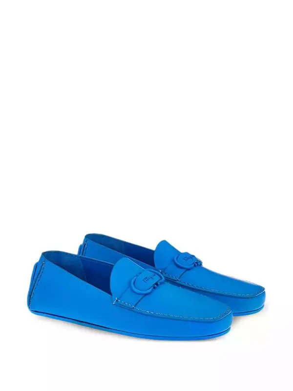 FERRAGAMO Gancini-plaque Loafers
