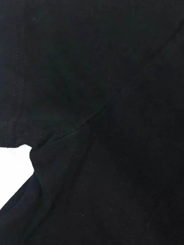 Dior 2003 Logo-print Denim-patch T-shirt