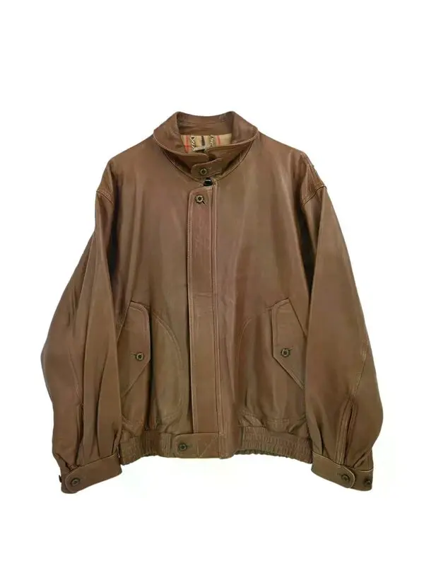 Burberry Zip-up Sheepskin Jacket