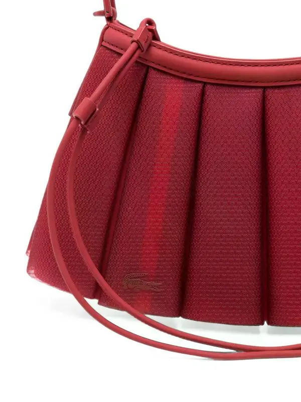 Lacoste Small Lenglen Pleated Shoulder Bag