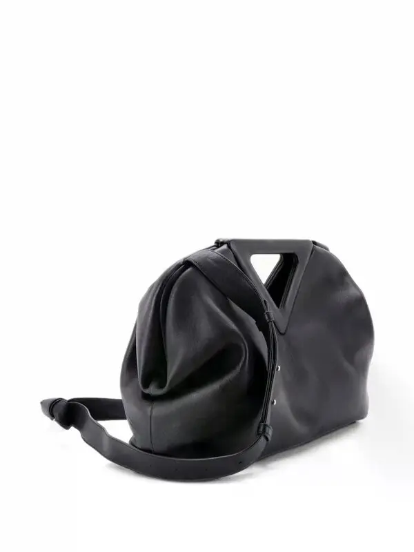 Bottega Veneta Point Leather Medium Shoulder Bag