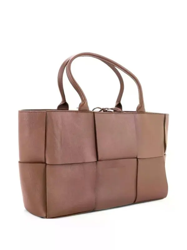 Bottega Veneta Arco Maxi Intrecciato Leather Medium Tote Bag