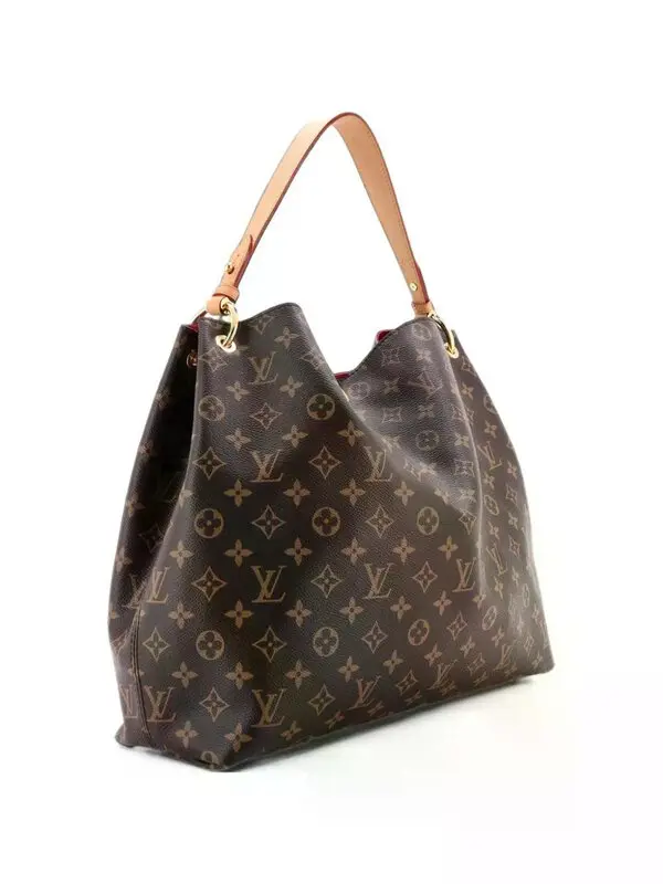 LOUIS VUITTON Graceful Handbag Monogram Canvas Mm Hobo Bag