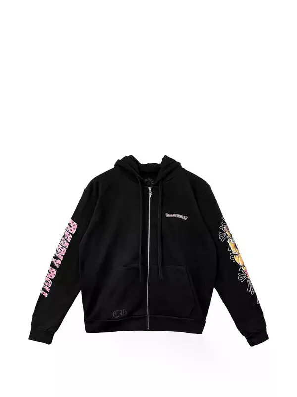 Chrome Hearts Deadly Doll Cross-print Hoodie