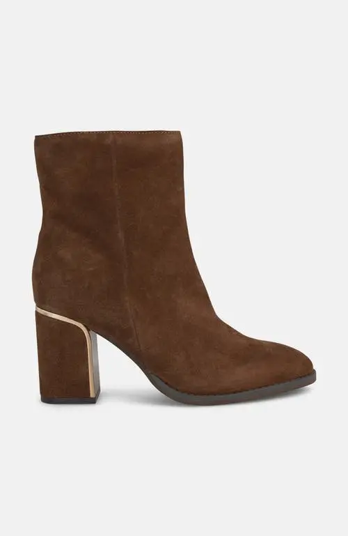 ALMA EN PENA Heeled Ankle Boot Detail - Camel