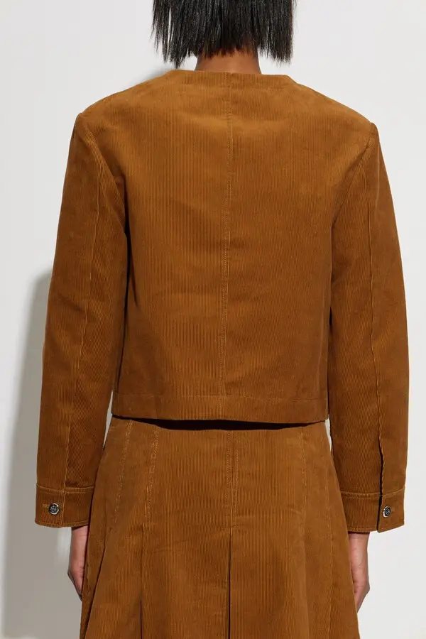 Tory Burch Corduroy Jacket With Pockets