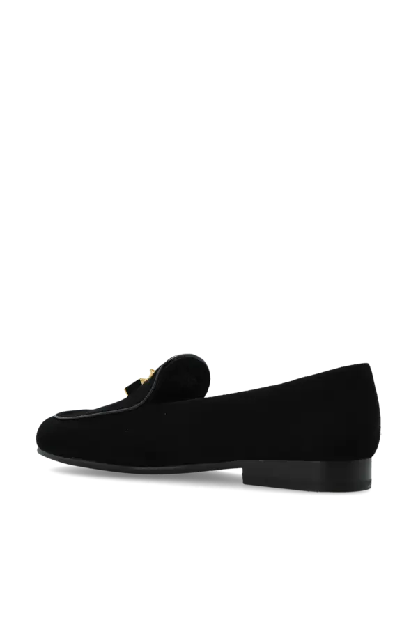 Tory Burch Suede Loafers ‘lock Smoking