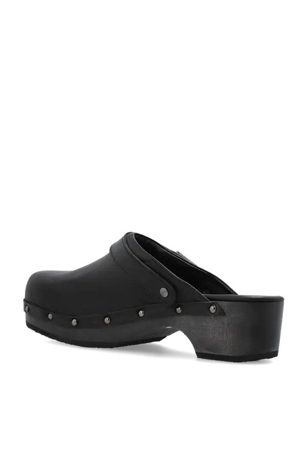 DR. SCHOLL'S SHOES Leather Mules ‘pescura Robin