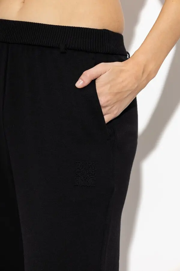 Max Mara Wool Trousers 'feltre - Black