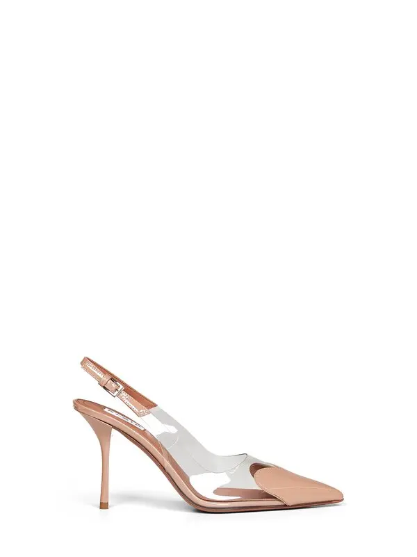 Alaïa Blush Le Cœur Slingback Pumps