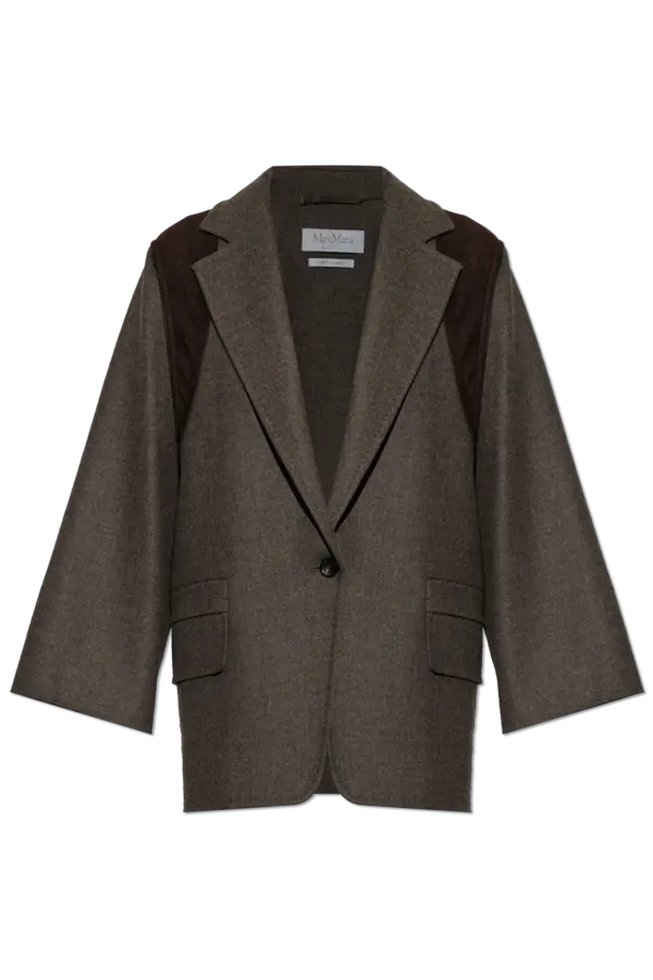 Max Mara Wool Coat ‘fenice - Grey