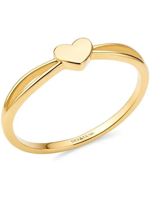 DEVATA Heart Knot Ring