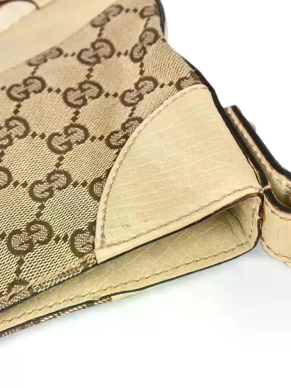Gucci Gg Horsebit Zip-fastening Shoulder Bag