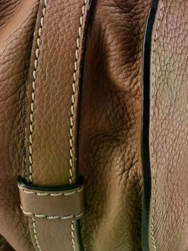 Chloé Marcie Leather Mini Crossbody Bag - Brown