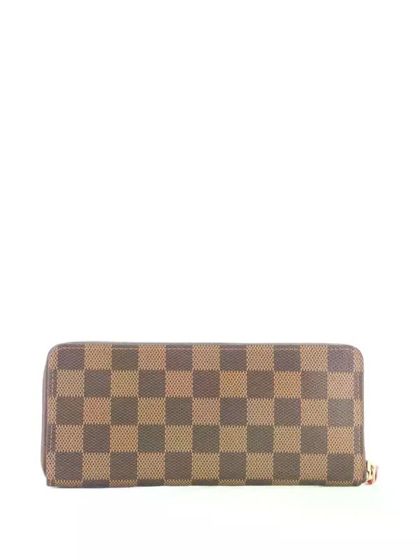 LOUIS VUITTON Clemence Wallet Damier Small Wallets