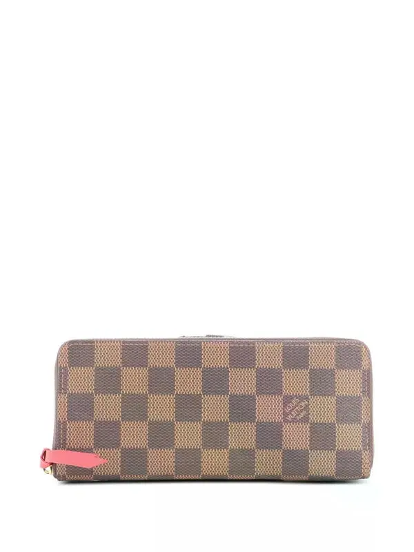 LOUIS VUITTON Clemence Wallet Damier Small Wallets - Brown