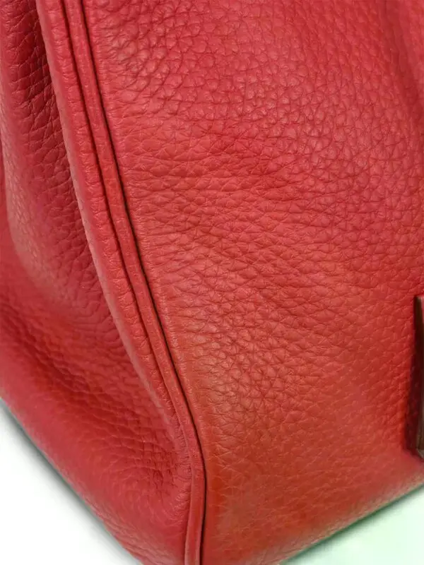 Hermès 2017 30 Birkin Tote Bag - Red