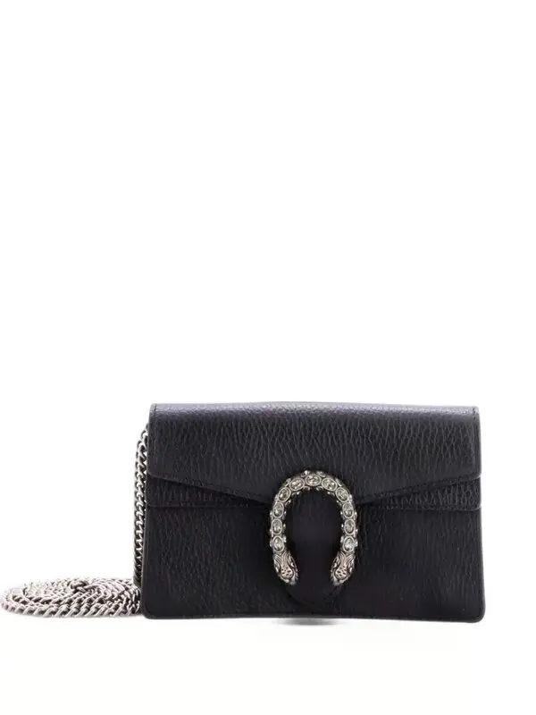 Gucci Dionysus Bag Leather Super Mini Clutch Bag