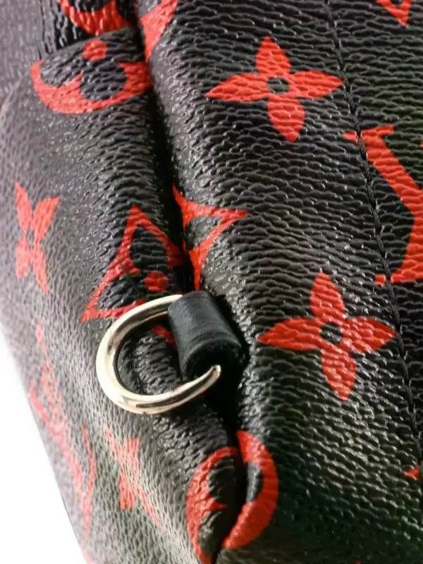 LOUIS VUITTON Palm Springs Limited Edition Monogram Infrarouge Mini Backpack - Black