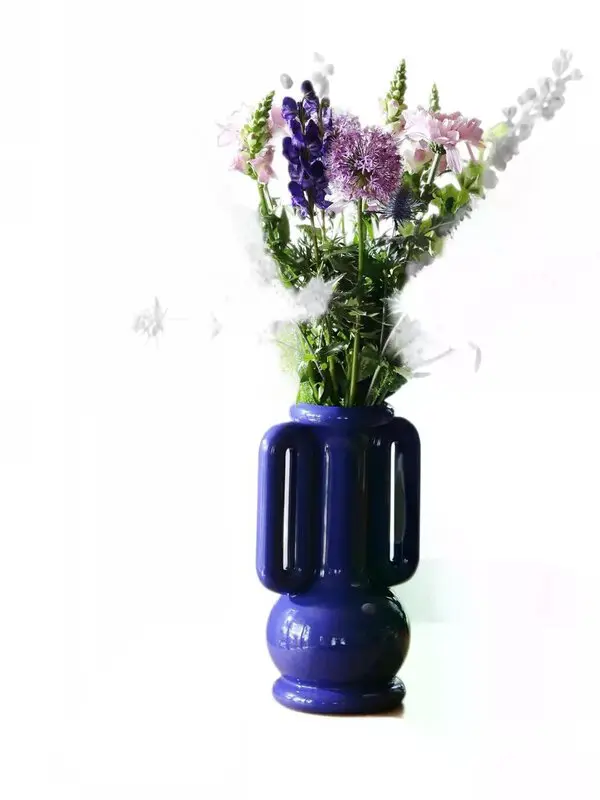 &K AMSTERDAM Amfora Glazed Stoneware Vase