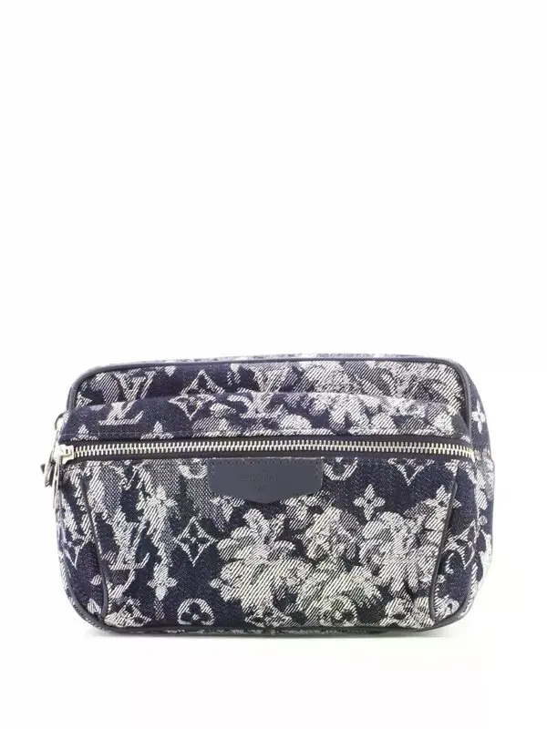LOUIS VUITTON Outdoor Bumbag Monogram Tapestry Canvas Belt Bag