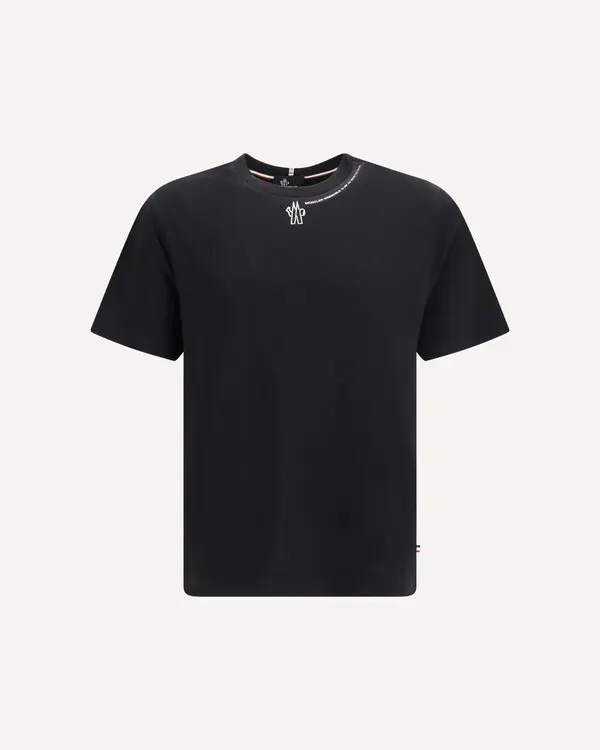 Moncler Cotton T-shirt With Ogo Mae