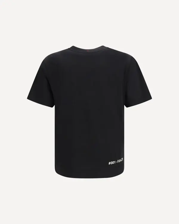 Moncler Cotton T-shirt With Ogo Mae