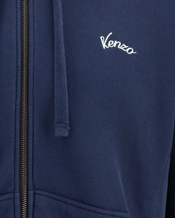 Kenzo Eiffel Tower Deign Cotton Hoodie