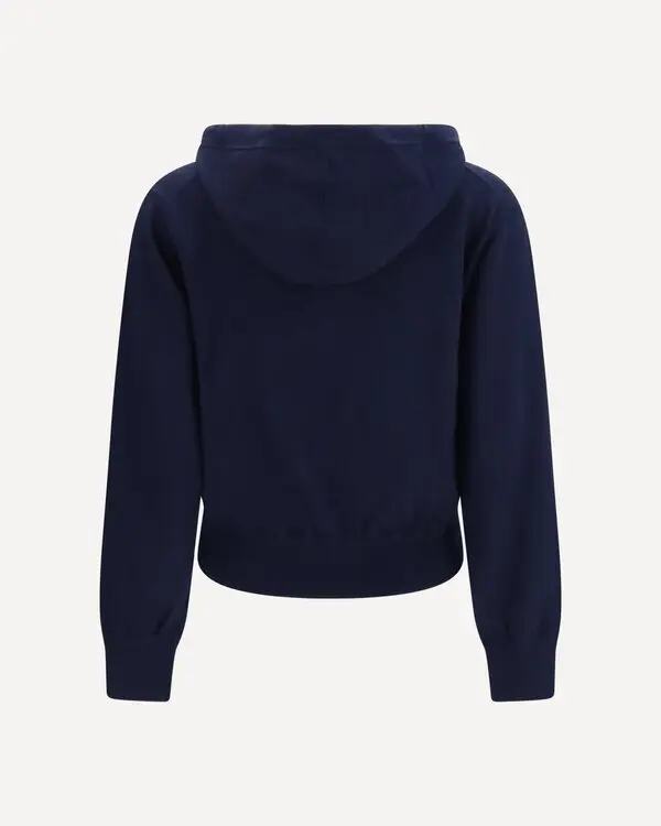 Kenzo Eiffel Tower Design Wool Hoodie