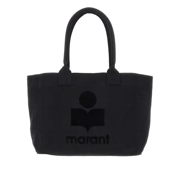 Isabel Marant Étoile Yenky Zipped' Canvas Tote Bag - Black