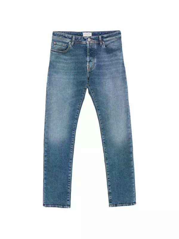 JACOB COHЁN Faded Straight-leg Jeans