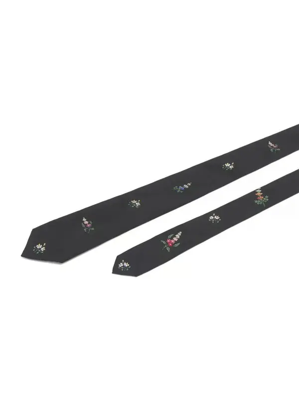 Marni Floral-print Silk Tie