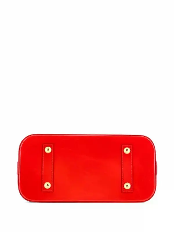 LOUIS VUITTON Alma Handbag Monogram Vernis Pm Satchel