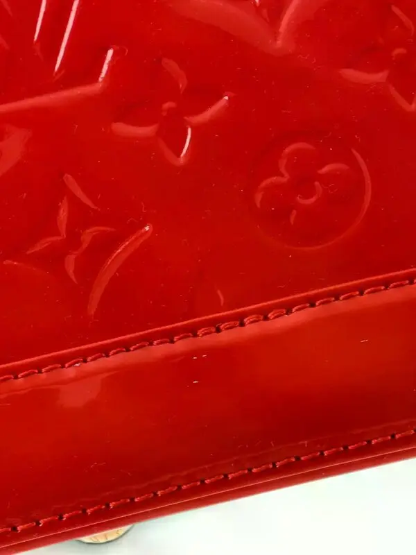 LOUIS VUITTON Alma Handbag Monogram Vernis Pm Satchel