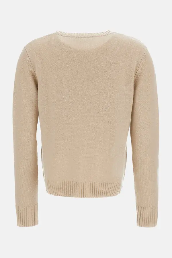 Max Mara Maglia In Lana E Cashmere Con Motivo Argyle - Multicolor