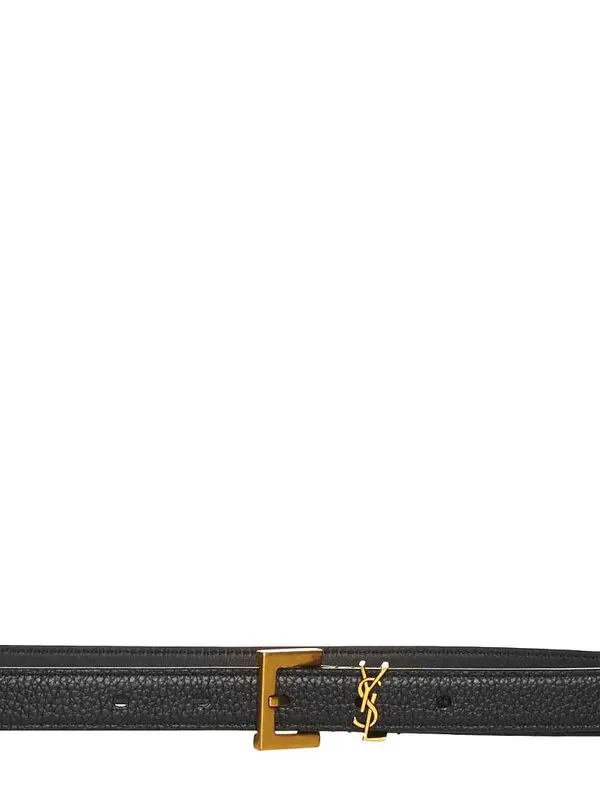 Saint Laurent Leather Belt