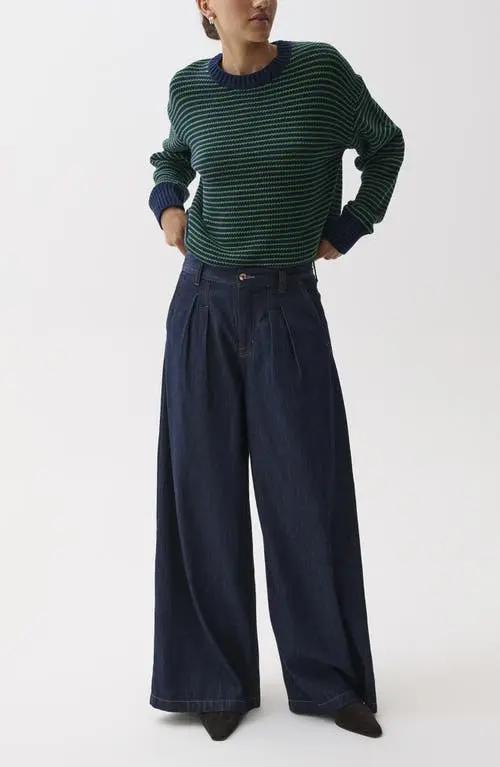 PISTOLA Delphine High Waist Wide Leg Jeans