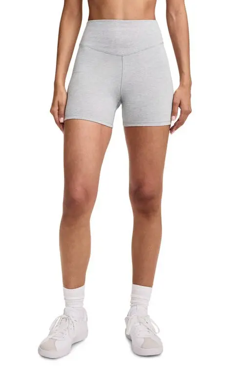 JOCKEY Cotton Stretch 4" Bike Short - Light Grey