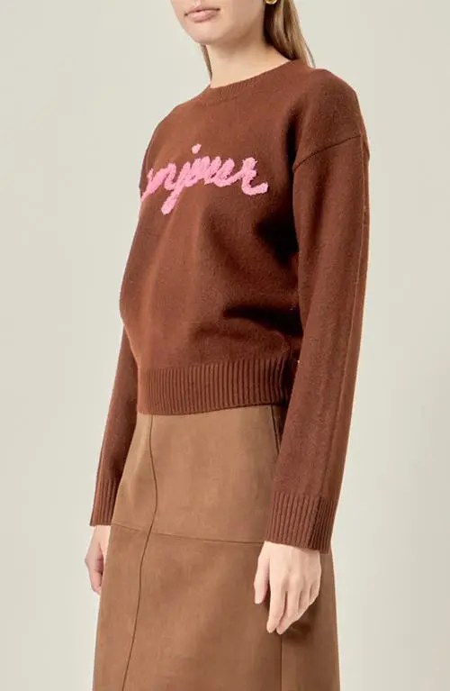 Endless Rose Bonjour Sweater