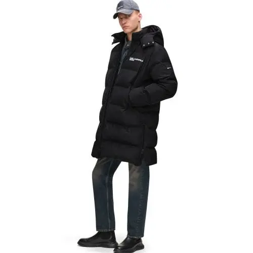 Karl Lagerfeld Long Puffer Jacket
