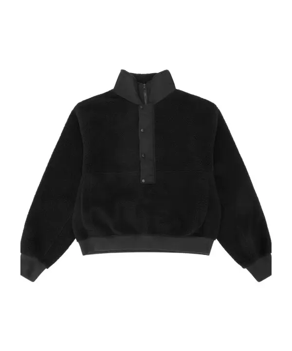 ENTIRE STUDIOS Fleece-texture Panelled Sweater