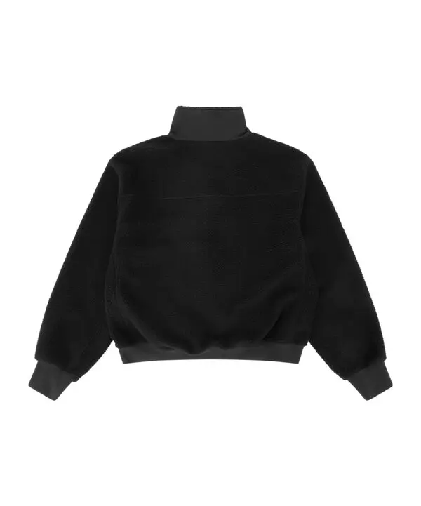 ENTIRE STUDIOS Fleece-texture Panelled Sweater