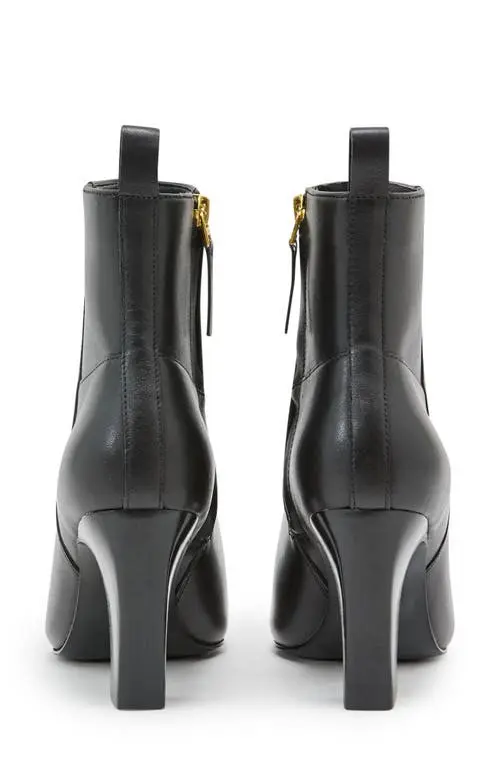 REISS Blakely Leather Bootie