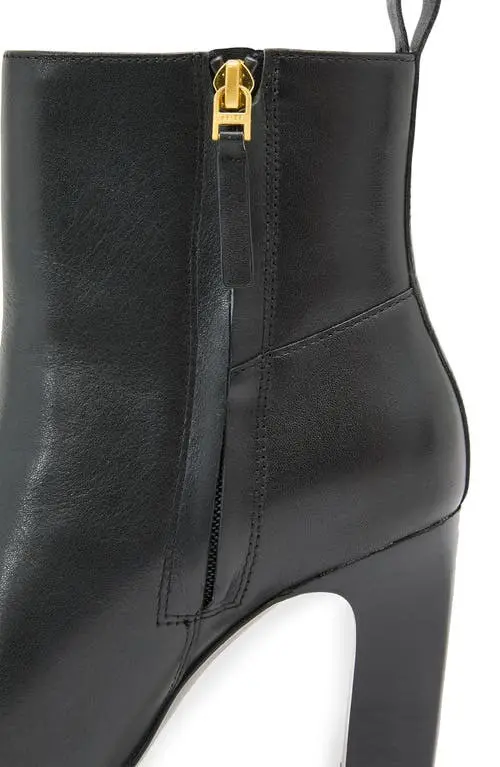 REISS Blakely Leather Bootie