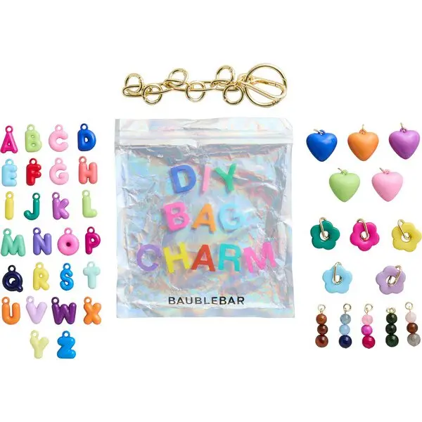 Baublebar The Mini Custom Diy Bag Charm Kit
