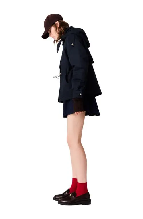 Maje Mid-length Quilted Parka