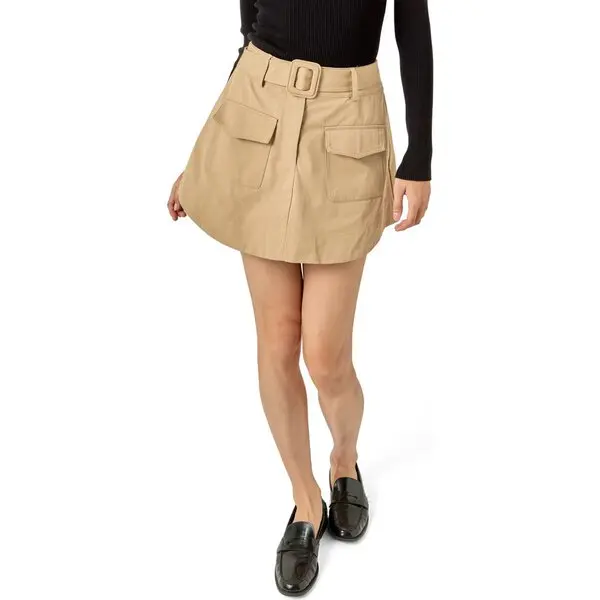 English Factory Trench Miniskirt